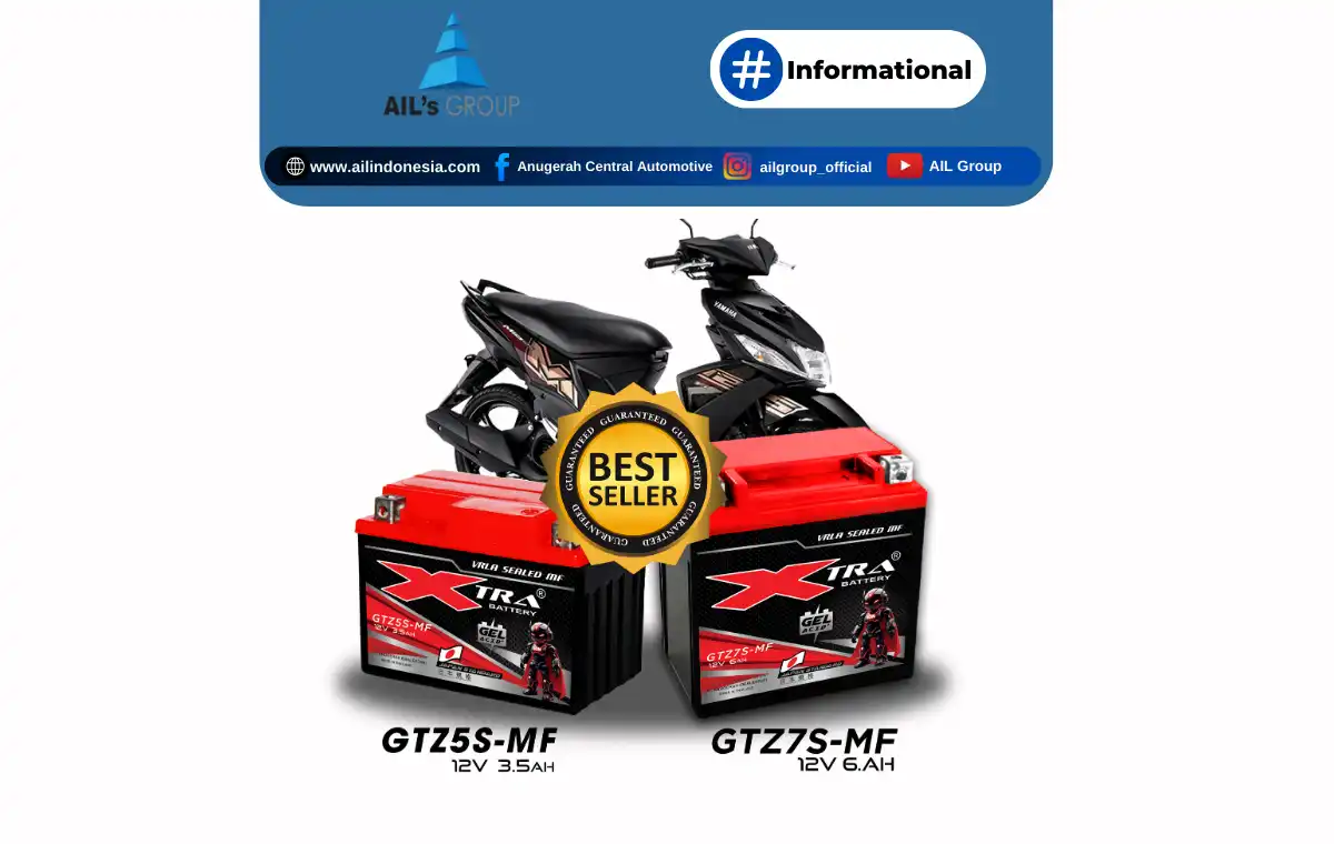 Aki Mio Soul GT Terbaik Harga Terjangkau!